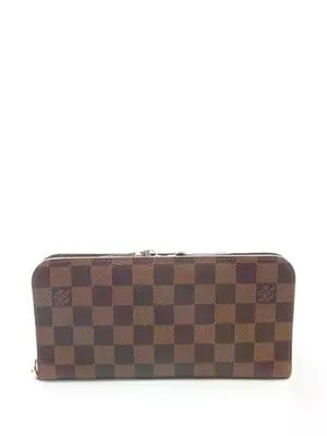 LOUIS VUITTON 2009 Accordion Wallet - Brown