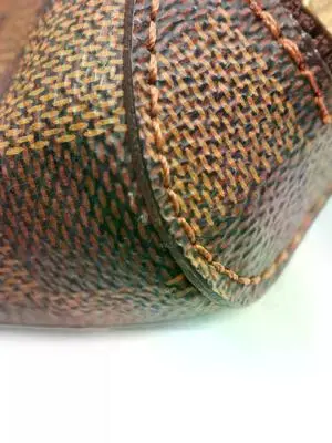 LOUIS VUITTON 2001 Geronimos Damier Ebene Canvas Backpack