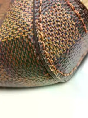 LOUIS VUITTON 2001 Geronimos Damier Ebene Canvas Backpack