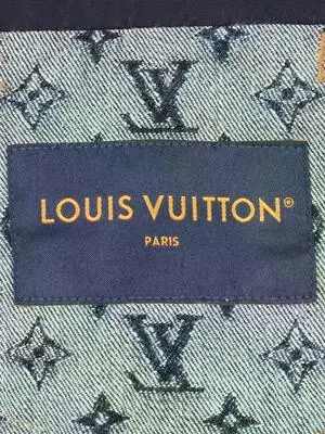 LOUIS VUITTON 2010s Monogram Jacquard Denim Jacket