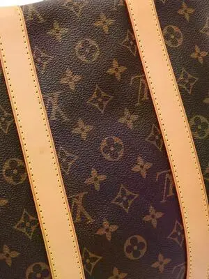 LOUIS VUITTON 2004 45 Keepall Monogram Holdall - Brown