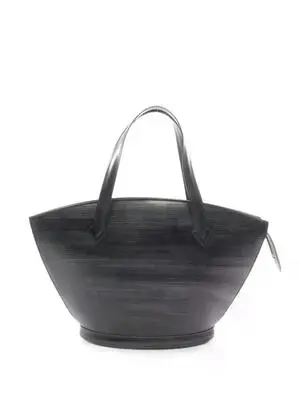 LOUIS VUITTON 1995 Saint-jacques Epi Handbag - Black