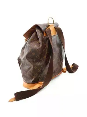 LOUIS VUITTON 1997 Gm Montsouris Monogram Backpack