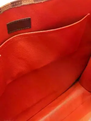 LOUIS VUITTON Sac Plat Damier Ébène Tote Bag