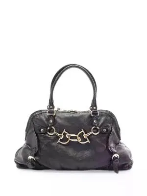 Gucci 2000s Horsebit Handbag - Black