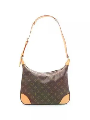 LOUIS VUITTON 2000 Pm Monogram Boulogne Shoulder Bag - Brown