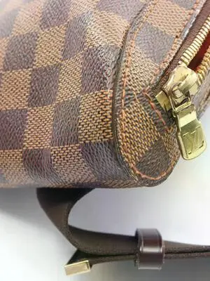 LOUIS VUITTON 2004 Geronimos Damier Ebene Belt Bag