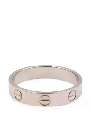 Cartier White Gold Love Ring - Pink