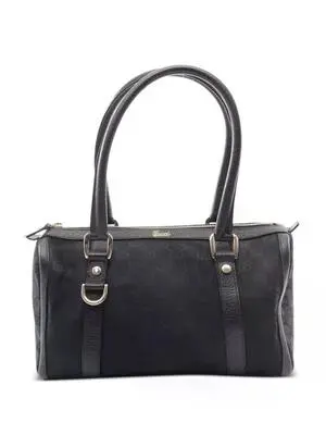 Gucci Gg Canvas Mini Handbag - Black
