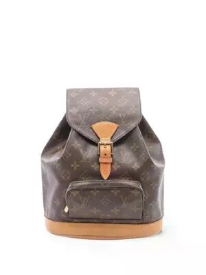 LOUIS VUITTON 1997 Mm Montsouris Backpack - Brown