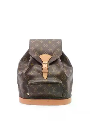 LOUIS VUITTON 2004 Mm Montsouris Backpack - Brown