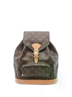 LOUIS VUITTON 2004 Mm Montsouris Backpack - Brown