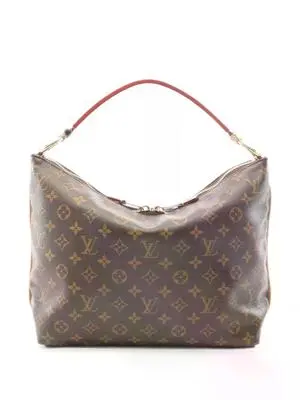 LOUIS VUITTON 2014 Shri Pm Monogram Shoulder Bag - Brown