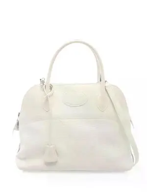 Hermès 2006 Bolide 31 Tote Bag - White
