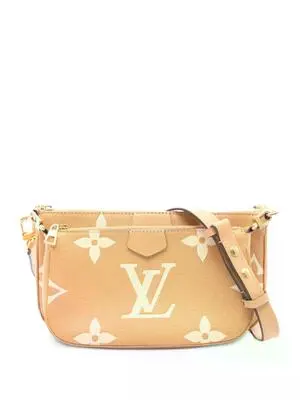 LOUIS VUITTON Louis Vuitton Monogram Empreinte Multi Pochette Accessories Shoulder Bag Neutrals