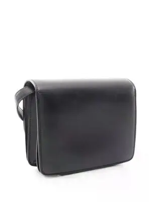 Celine 2010s Small Classic Box Shoulder Bag - Black