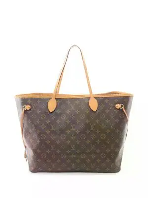 LOUIS VUITTON 2007 Gm Neverfull Tote Bag - Brown