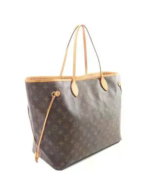 LOUIS VUITTON Monogram Neverfull Gm Tote Bag - Brown