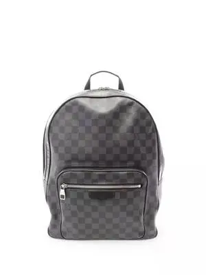 LOUIS VUITTON 2018 Josh Damier Graphite Backpack - Black