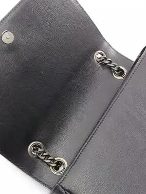 Prada 2010s Glacé Calf Studded Shoulder Bag