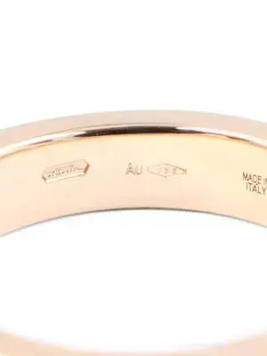 BVLGARI B.zero1 Ring In 18k Rose Gold With Pave Diamonds