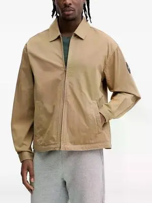 NAPAPIJRI Arrayanes Logo-patch Zip-up Jacket - Neutrals