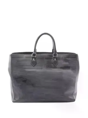 LOUIS VUITTON 2019 Large Sac Epi Leather Tote Bag - Black
