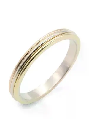 Cartier 18k Tri-color Vendome Ring