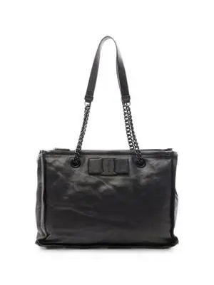 FERRAGAMO 2010s Vara Ribbon Tote Bag