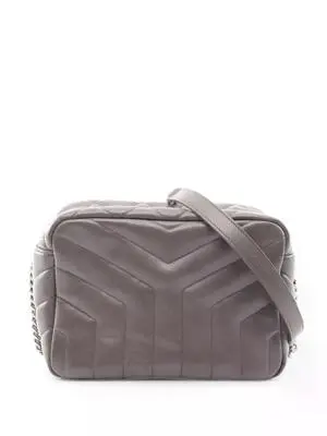 Saint Laurent 2010s Lulu Quilted Shoulder Bag - Grey