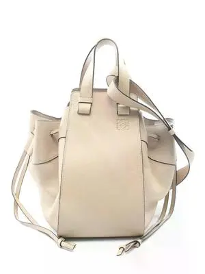 Loewe Hammock Drawstring Shoulder Bag - Neutrals