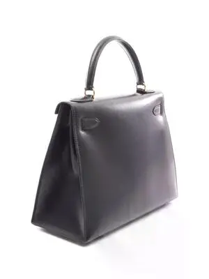 Hermès 1995 28 Kelly 2-way Tote Bag - Black