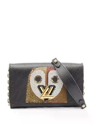 LOUIS VUITTON 2016 Epi Twist Chain Mini Bag - Black