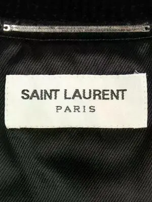 Saint Laurent 2010s Herringbone Bomber Jacket