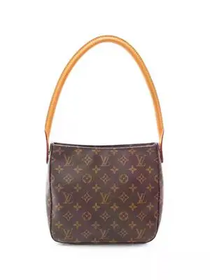 LOUIS VUITTON 2001 Mm Looping Shoulder Bag - Brown
