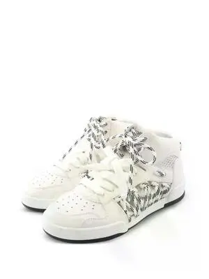 Dior 2020s First High-top Sneakers - White