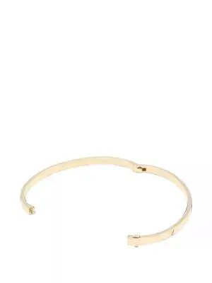 BVLGARI 2010s B-zero1 Engraved Bracelet