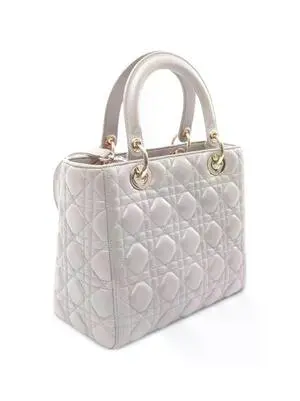 Dior Christian Dior Lady Dior Tote Bag Grey
