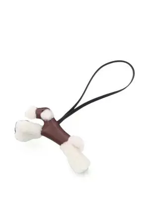 Hermès Paddy Shearling Bag Charm - Brown