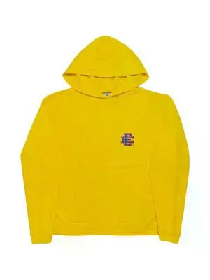 ERIC EMANUEL Logo-print Hoodie - Yellow