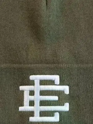 ERIC EMANUEL Logo-embroidered Beanie Hat