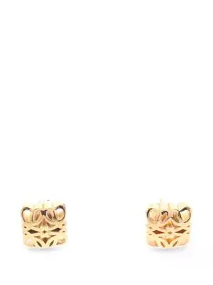 Loewe 2020s Anagram Earrings - Gold