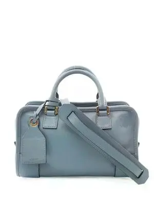 Loewe 2000s Amazona23 Leather Handbag - Blue