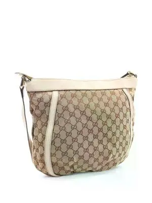 Gucci 2000s Abby Gg Shoulder Bag - Neutrals