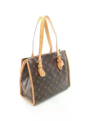 LOUIS VUITTON 2005 Popincourt Monogram Tote Bag - Brown
