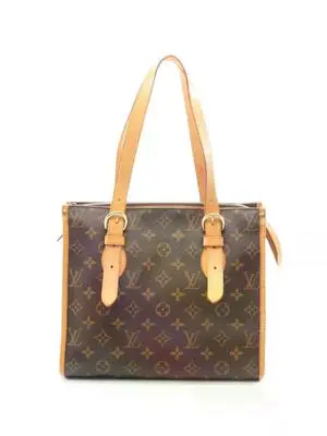 LOUIS VUITTON Popincourt Monogram Tote Bag - Brown