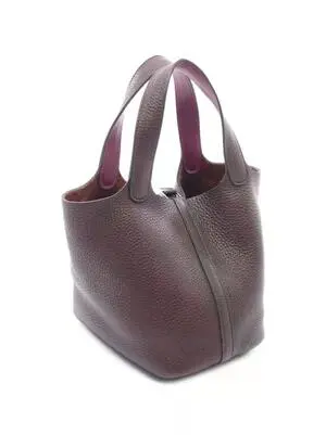 Hermès 2022 Pm Picotin Lock Éclat Leather Handbag
