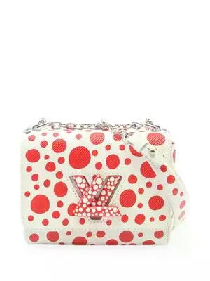 LOUIS VUITTON X Yk Twist 2010s Pm Twist Epi Shoulder Bag - White