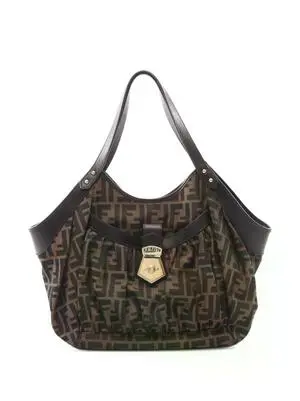 Fendi 2000s Zucca Tote Bag - Brown