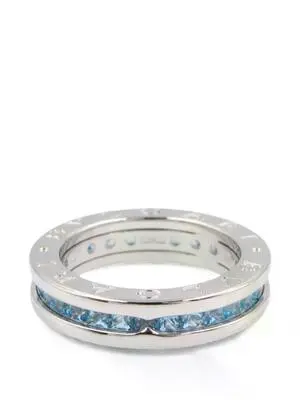 BVLGARI 2010s B.zero1 Blue Topaz Ring
